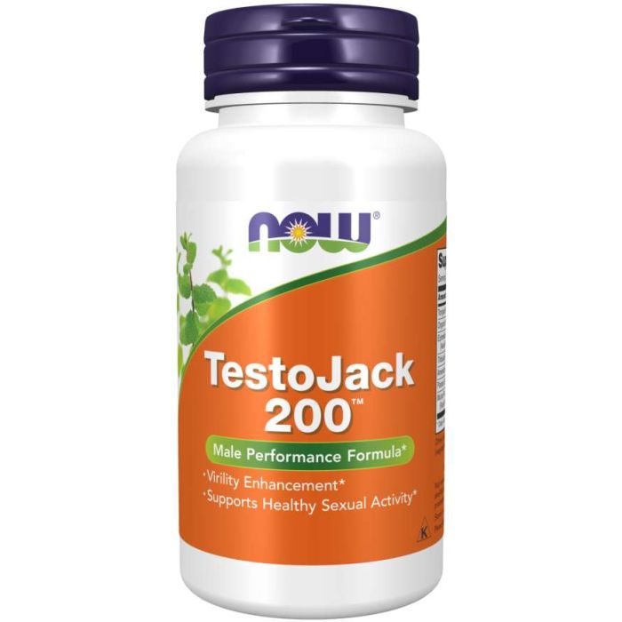NOW Foods TestoJack 200™ Veg Caps | Health & Nutrition Supplements ...