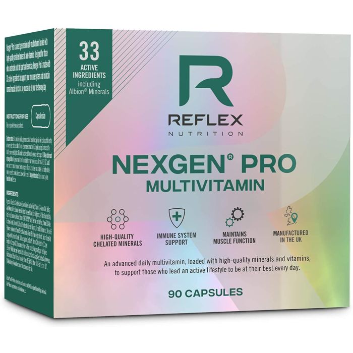 Reflex Nutrition Nexgen Pro 90 Capsules | Official UK Stockists ...