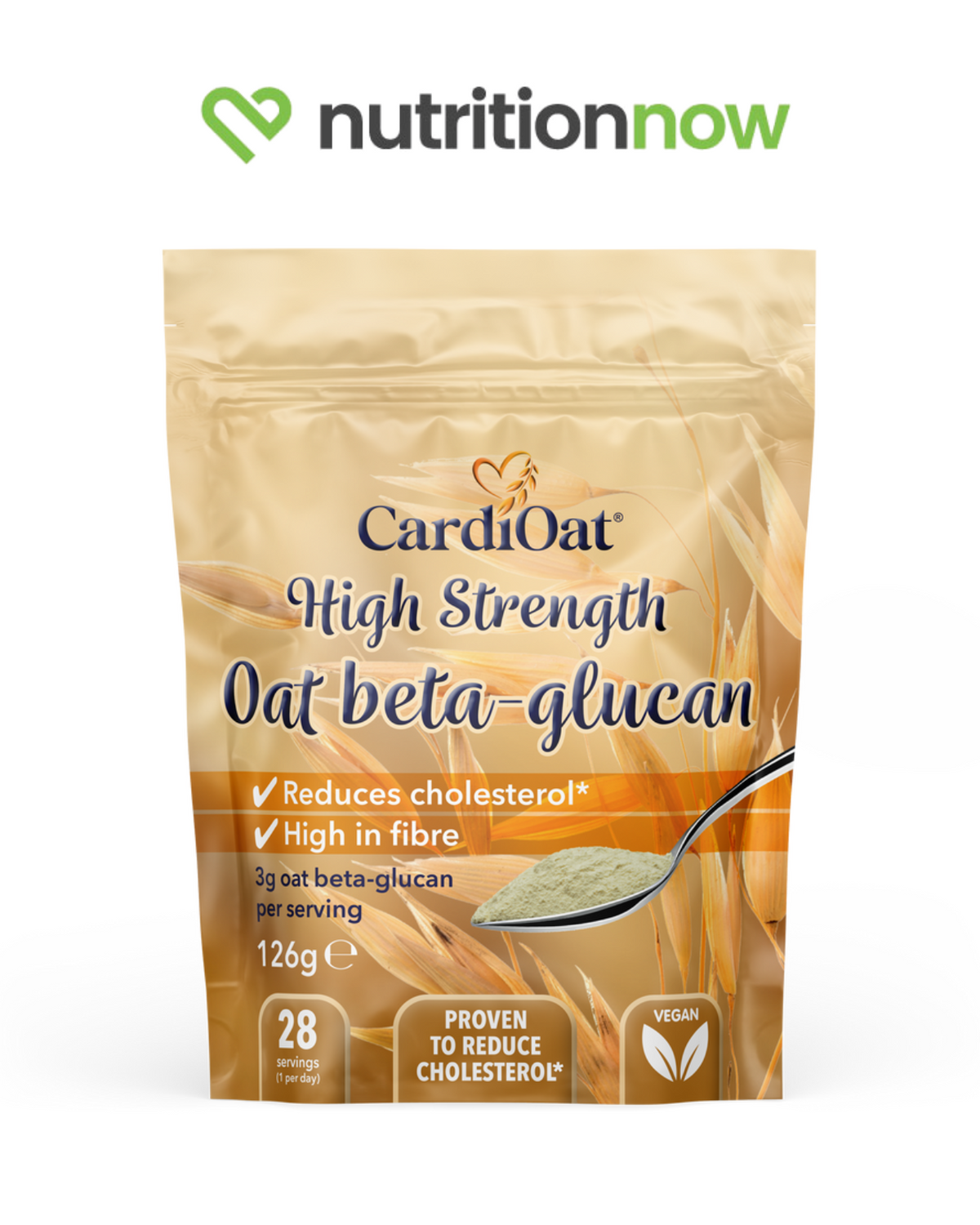 CardiOat® High Strength Oat Beta-Glucan Powder | Nutrition Now